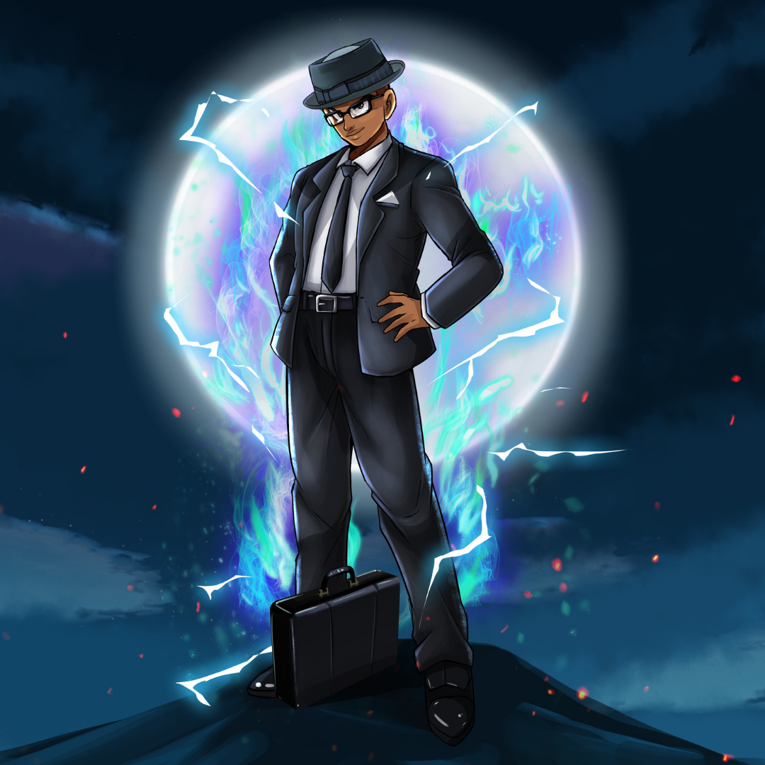 THE SUPER AGENT - BOY CUSTOM DRAWING