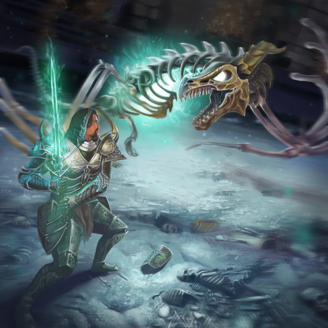 EPIC BATTLE - LORD OF THE RING CUSTOM DRAWING