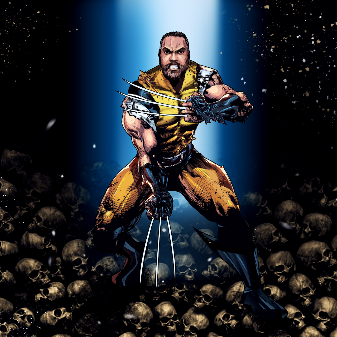 THE FIGHT IN HELL - X-MEN CUSTOM DRAWING