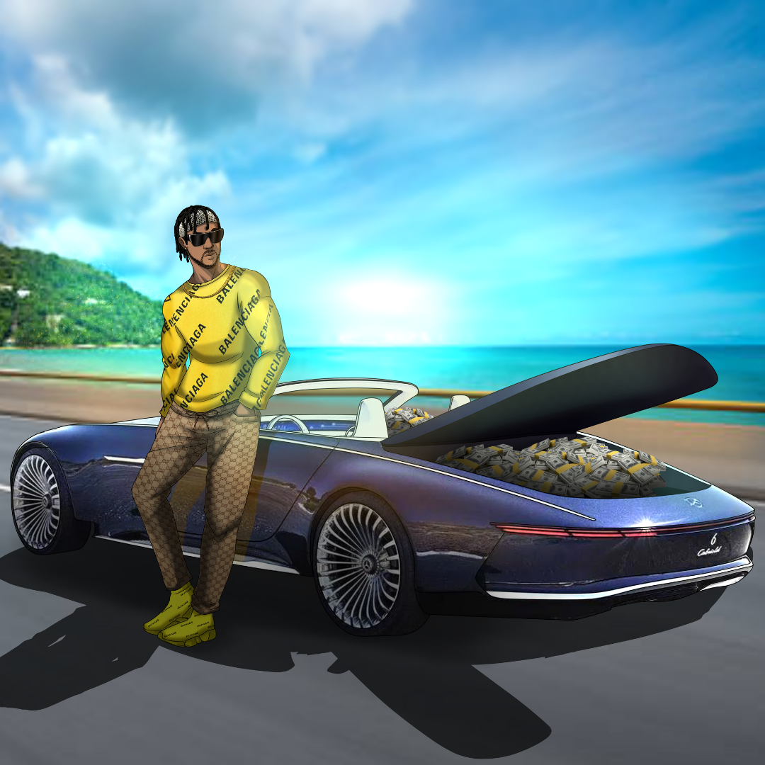 A YOUNG MILLIONAIRE - BOY CUSTOM DRAWING