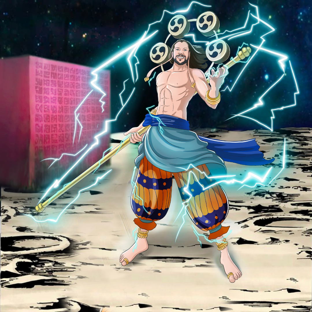 GOD OF THE THUNDER - ONE PIECE CUSTOM DRAWING