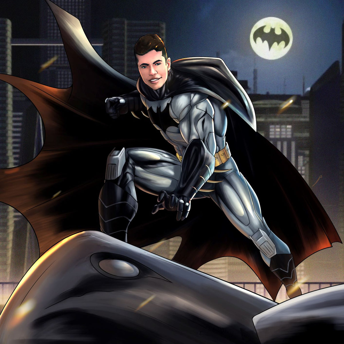 Let's Go Next - DC Custom Anime Portrait
