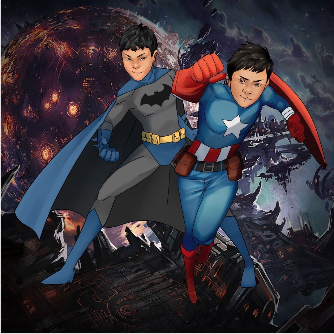 BROTHERS - MARVEL/DC CUSTOM ARTWORK