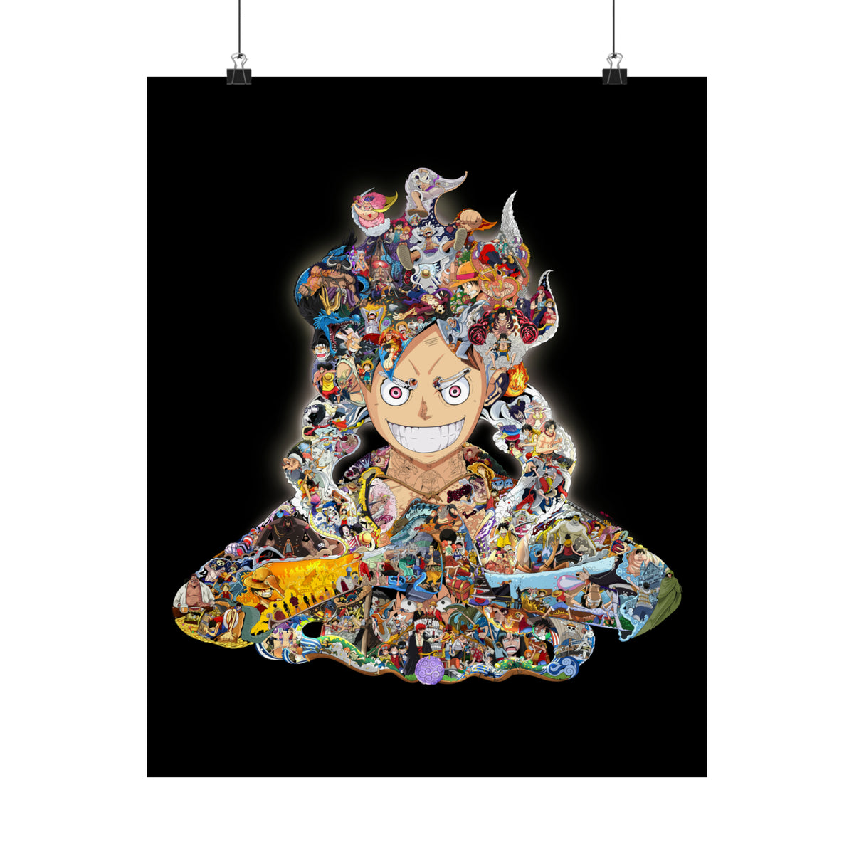 LUFFY GEAR 5 COLOR POSTER