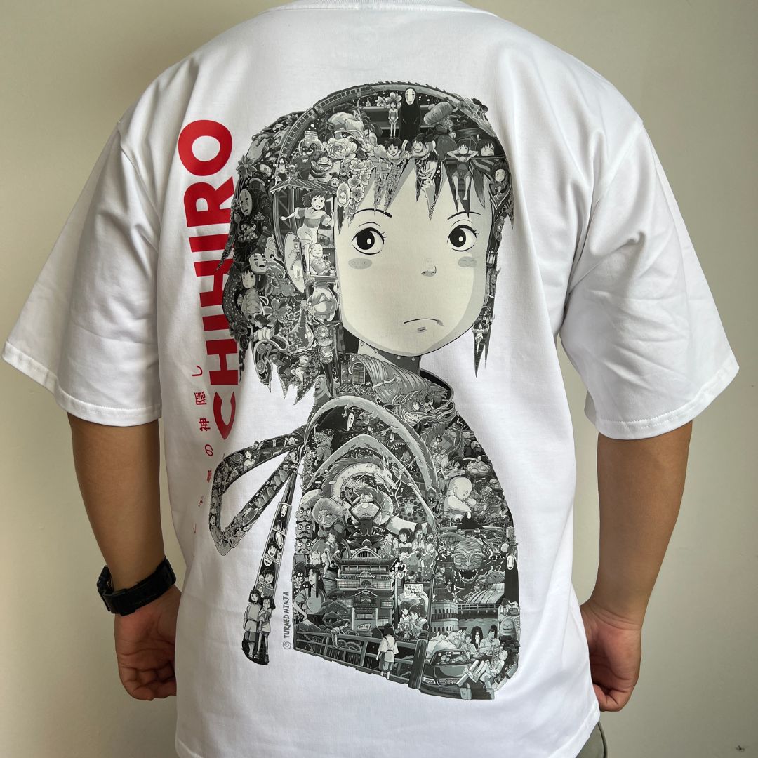 CHIHIRO PREMIUM T-SHIRT (Art on back - Ship from Viet Nam)