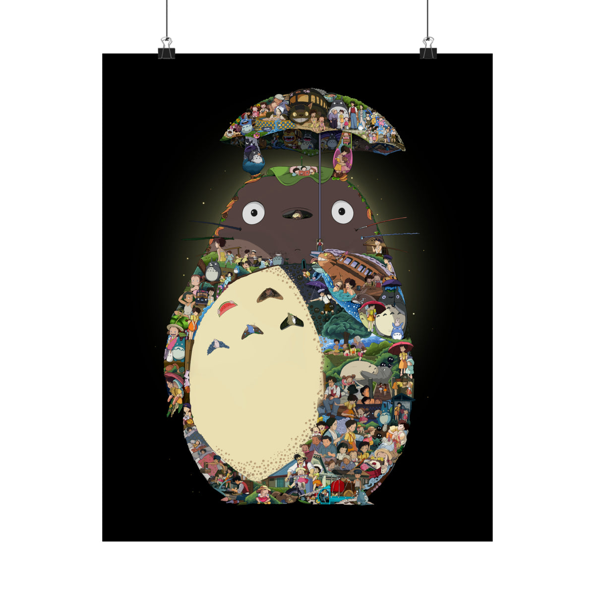 TOTORO COLOR POSTER
