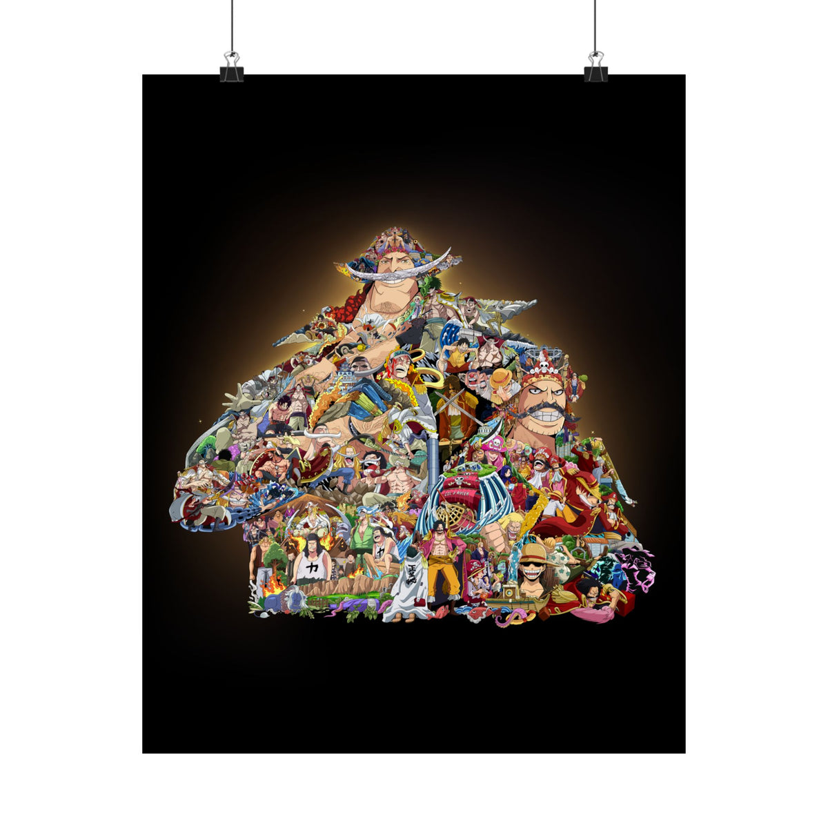 WHITEBEARD ROGER COLOR POSTER