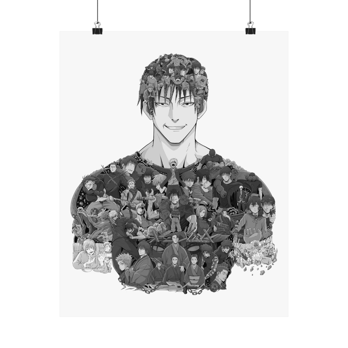 TOJI BLACK & WHITE POSTER