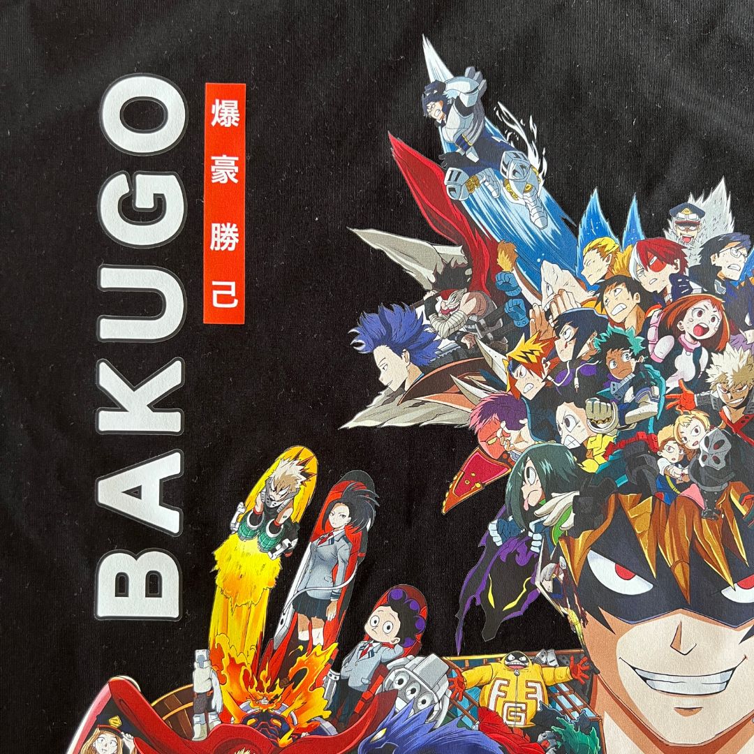 BAKUGO COLOR PREMIUM T-SHIRT (Ship from Viet Nam)