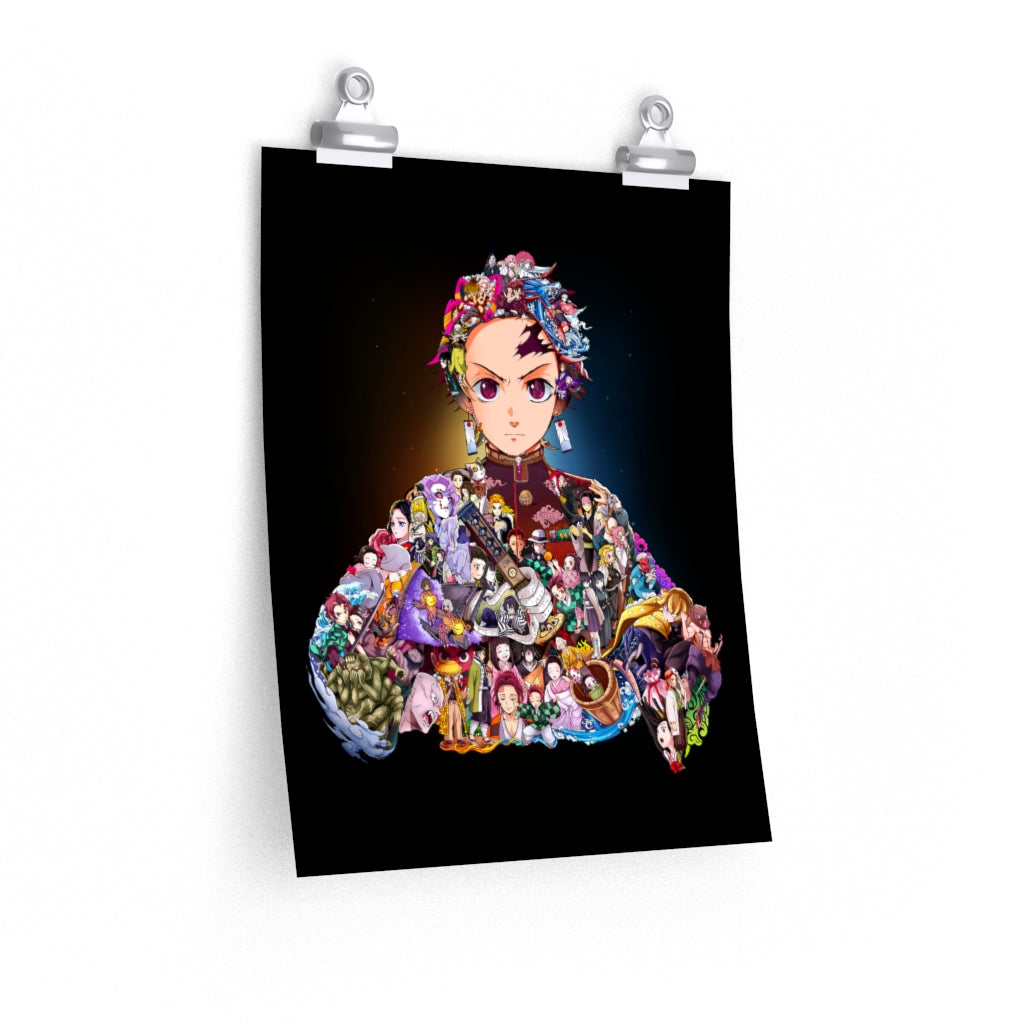 TANJIRO COLOR POSTER