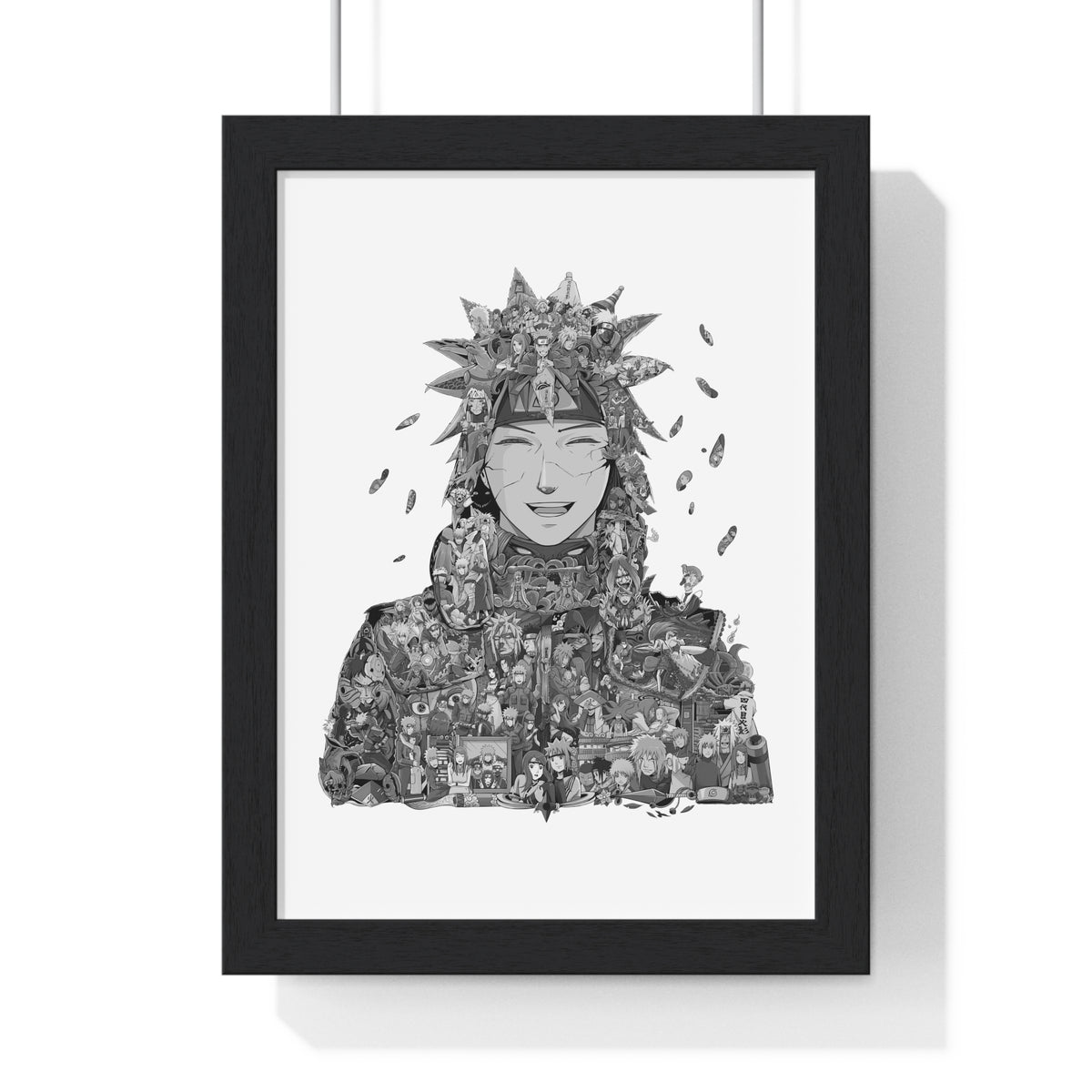 MINATO BLACK & WHITE FRAMED POSTER