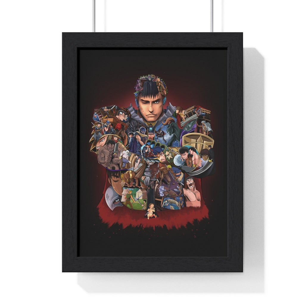 GUTS COLOR FRAMED POSTER